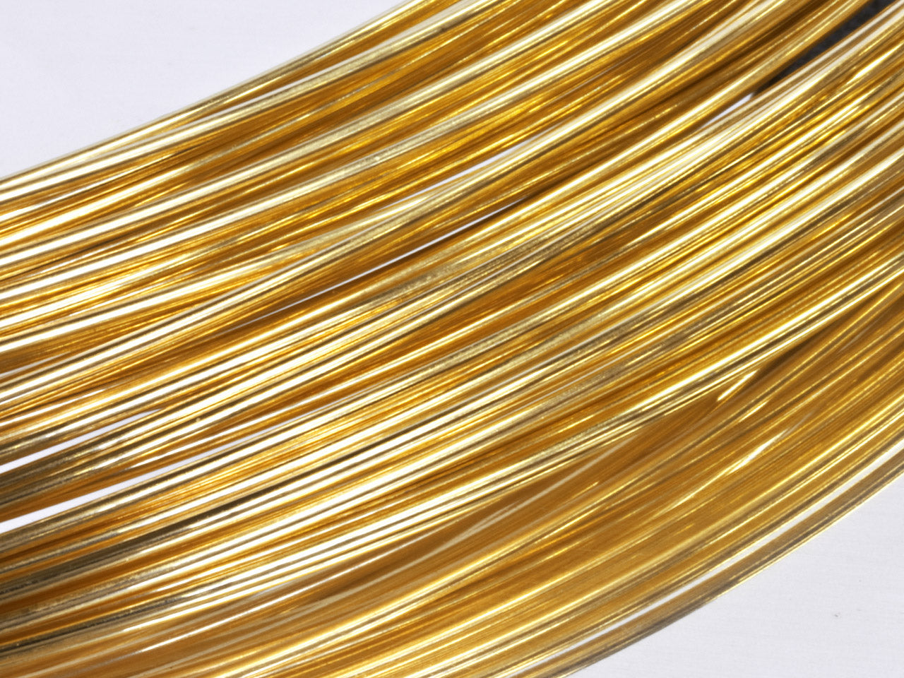 Fils ronds Or jaune 9 carats – La Fille Du Sud